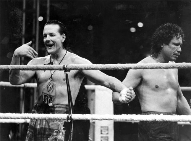 Mickey Rourke vuelve a boxear a los 62 años