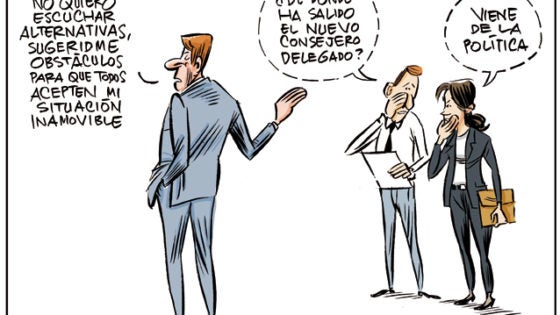 Un ejecutivo advenedizo