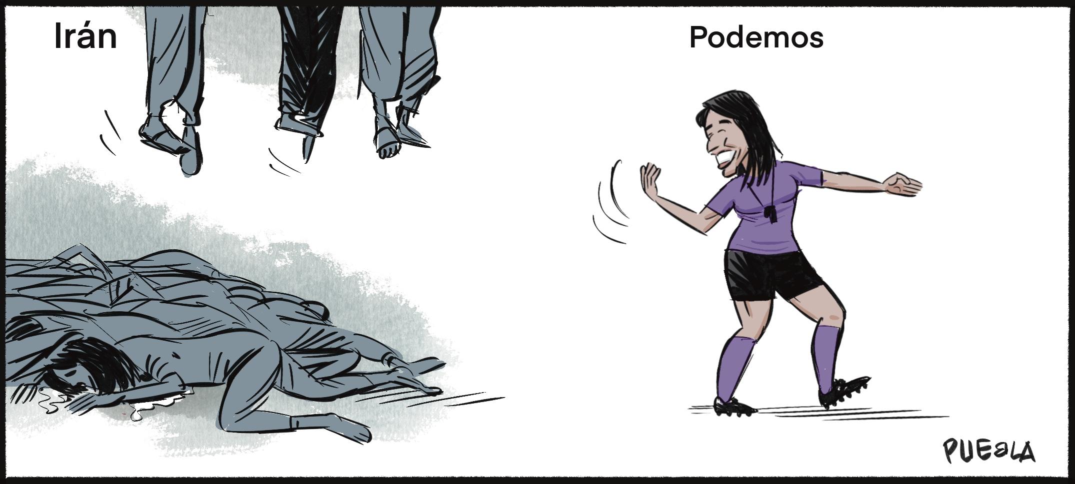 Irán. Cuando es el mal quien financia