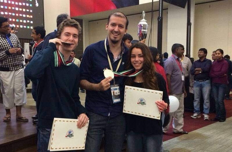 Irene Nicolás y David Antón, subcampeones del mundo de ajedrez