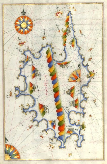 Las cartas perdidas de Piri Reis.